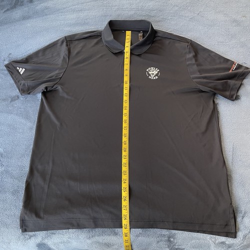 Adidas Howler Head Monkey Spirit Black Short-Sleeve Polo Shirt XL | eBay