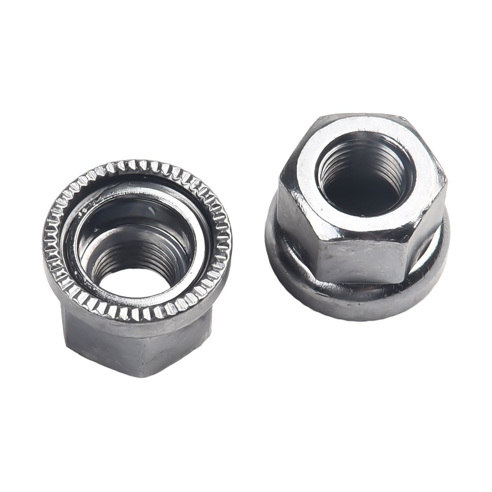 Axle Track Nuts M9/M10 Stainless Steel Tool Wheel Kit Anti-skid Bicycle ...