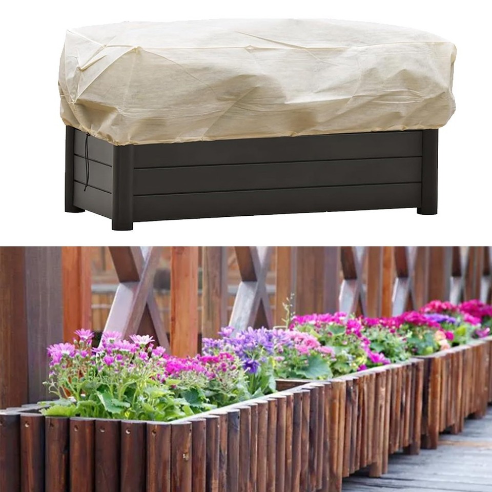 Floral Design Plant Pot Covers Winter Protection Frost Protection 2 ...
