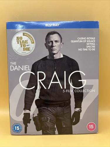 007: The Daniel Craig 5-Film Collection Blu-ray/Region B | eBay