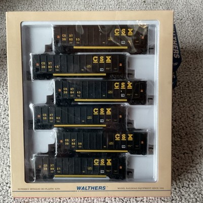 WALTHERS HO # 932-5312 CSX BETHGON COAL CARS # 2 ( 6 cars) NIB | eBay