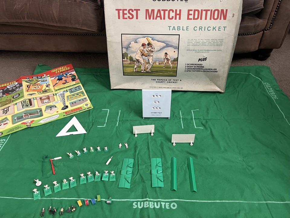 Subbuteo Cricket Set Match Edition | eBay UK