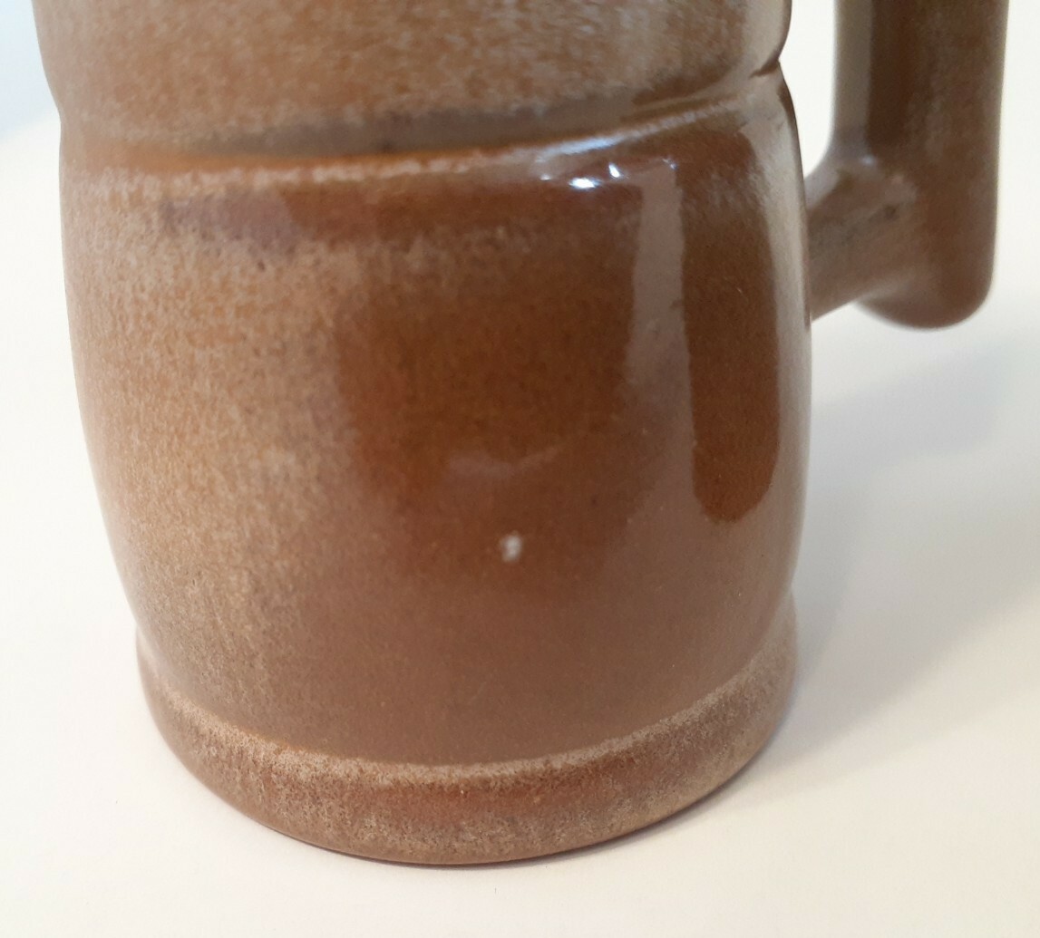 VINTAGE FRANKOMA Art POTTERY MUGS Set of 3 Demitasse 2GDC | eBay