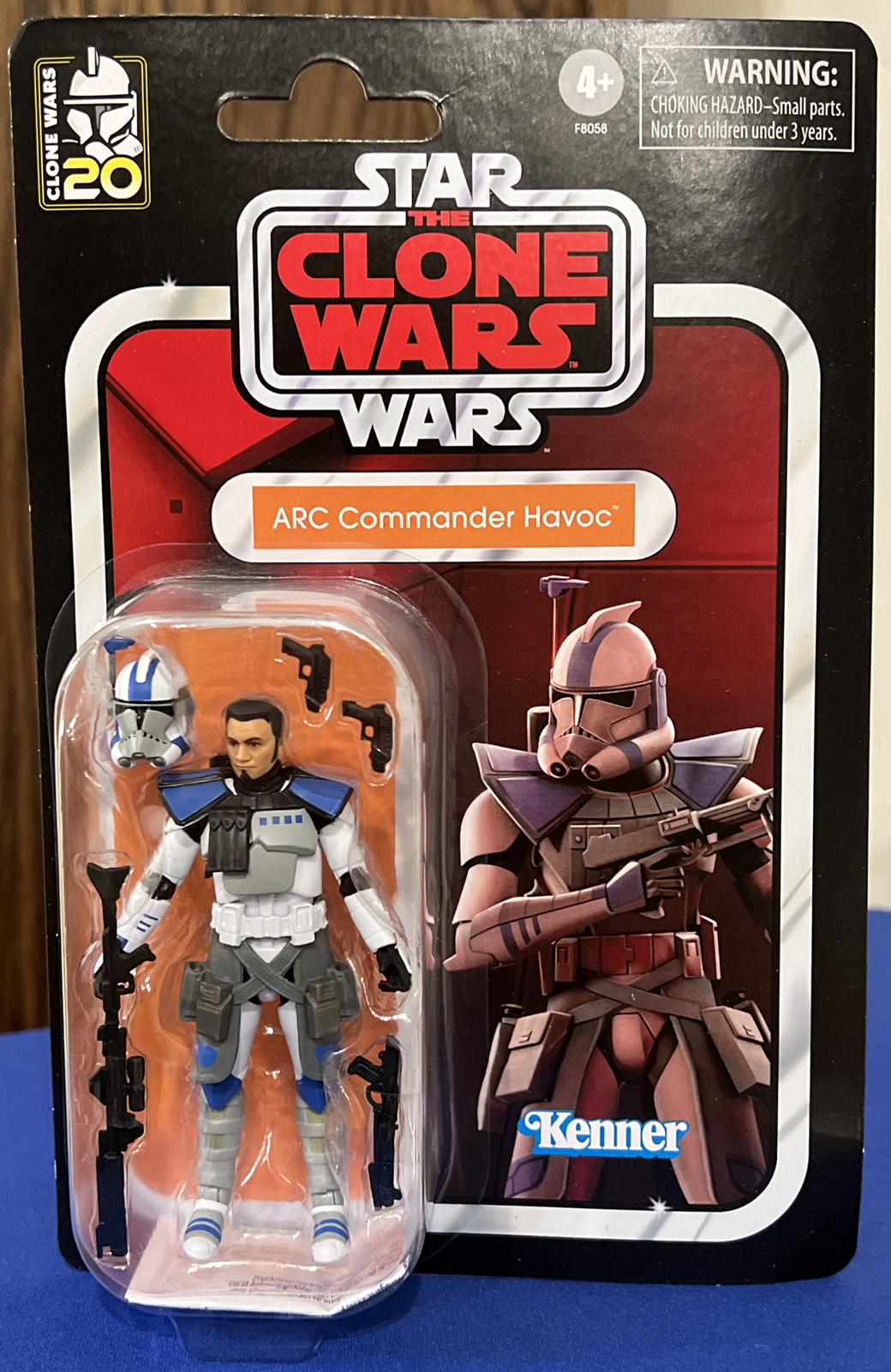 Star Wars Vintage Collection Clone Wars ARC COMMANDER HAVOC Walmart ...