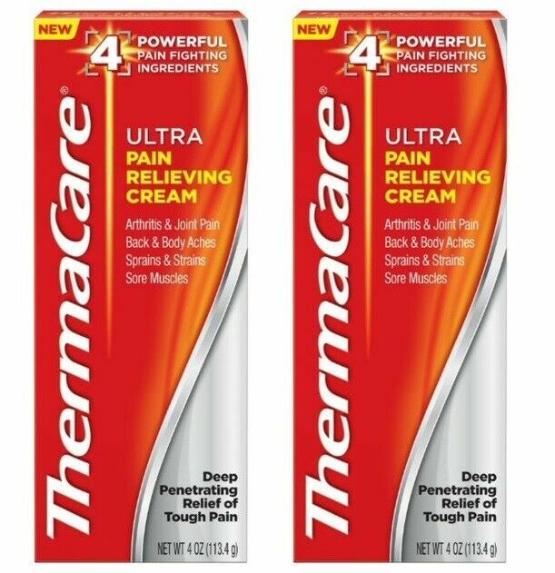 ThermaCare Ultra Pain Relieving Cream 4oz Arthritis Muscle Joint for ...