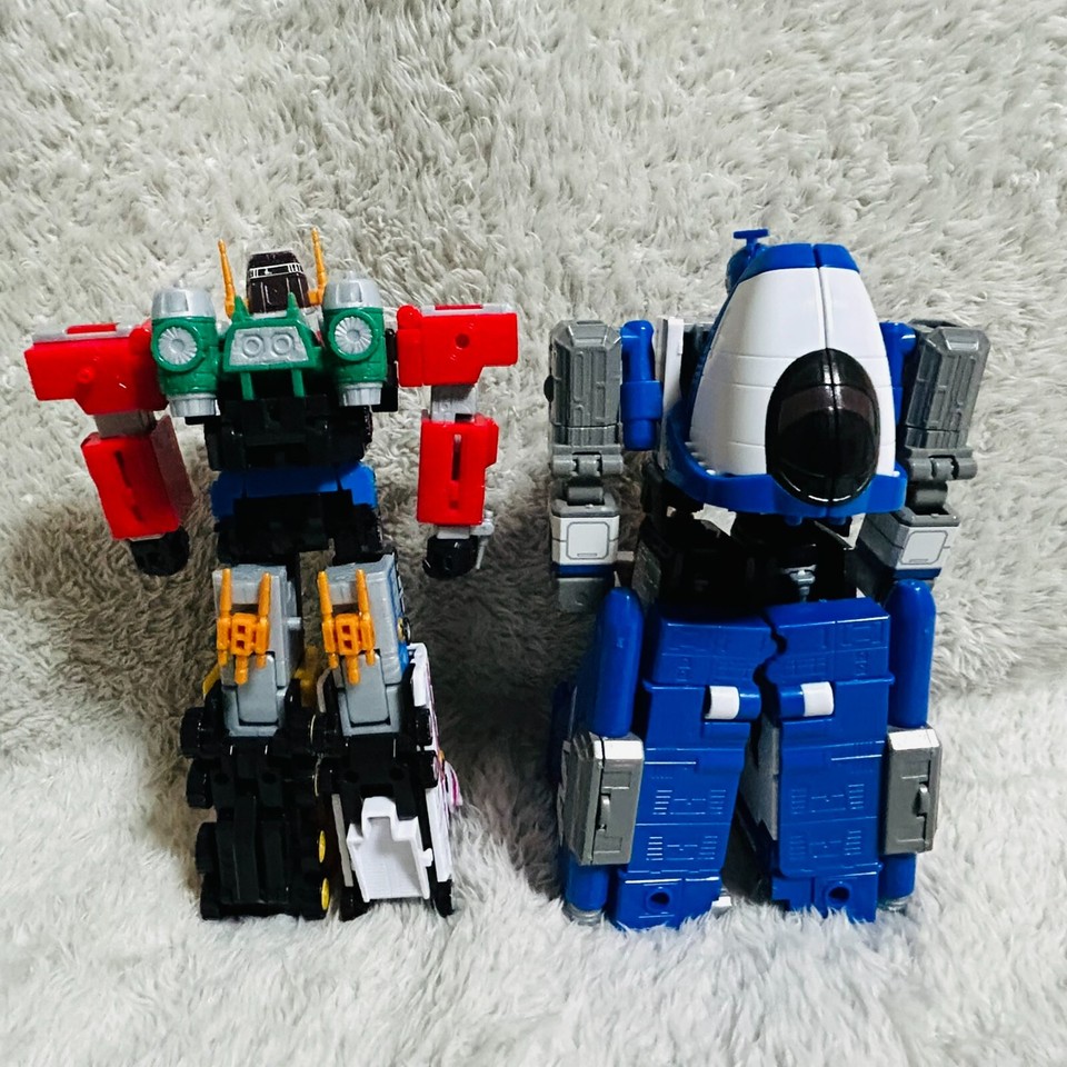 BANDAI Japan Megazord Power Rangers Lightspeed Sentai Gogo Five Mini ...