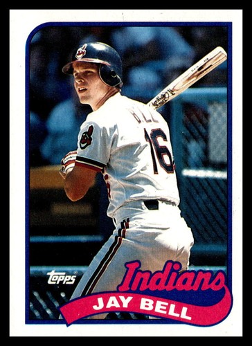 1989 Topps #144 Jay Bell Cleveland Indians Baseball Card | eBay