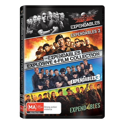 The Expendables Explosive 4 - Film Collection (DVD,2023) R4 | eBay ...