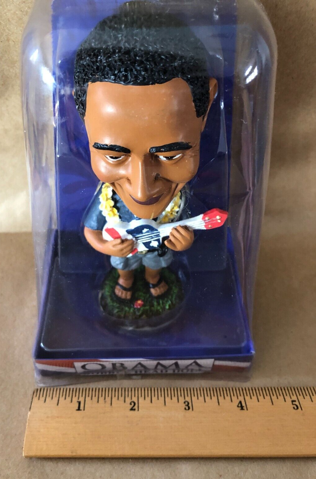 Vintage Barack Obama Bobble Head Doll KC Hawaii New in Box 2009 | eBay