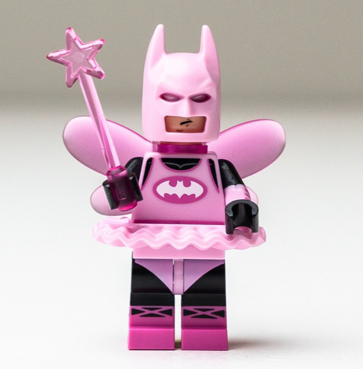 LEGO® DC Minifigure - Pink Fairy Batman (coltlbm03) 71017 Series 1 | eBay