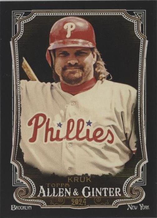 2024 Topps Allen & Ginter X - John Kruk #346 for sale online | eBay