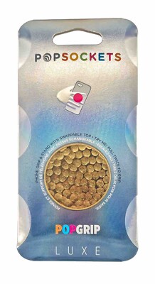 PopSockets Luxe Hammered Metal Gold Phone Grip Pop Socket Popsocket | eBay