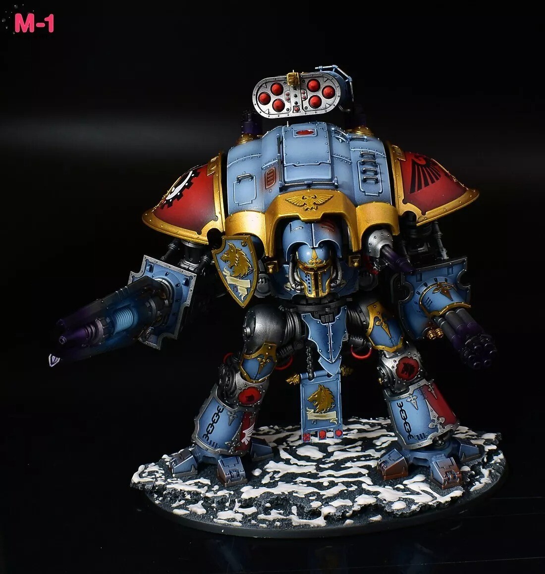 Warhammer 40k Primaris Space Wolves Imperial Knights Canis Rex M1 ...