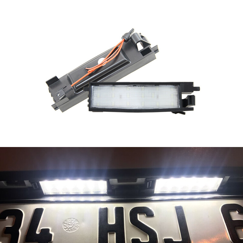2x White Led Number License Plate Lights For Toyota Auris RAV4 02-18 ...