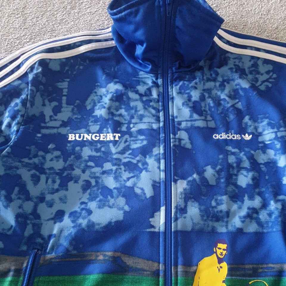 2005 Retro Adidas Bungert Mens Medium Tracksuit Jacket Track Top Vintage Rare | eBay UK