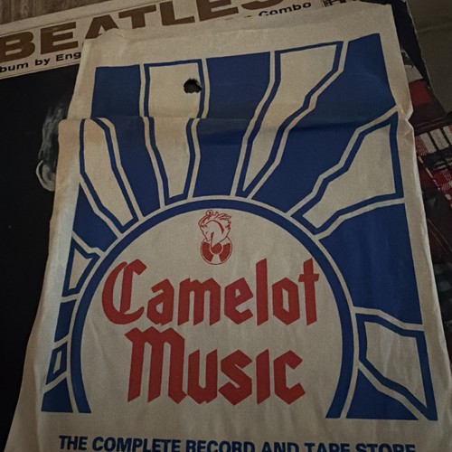 Vintage Old Camelot Music Paper Bag | eBay UK