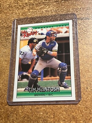 1992 Donruss Baseball The Rookies # 73 Tim McIntosh RC | eBay