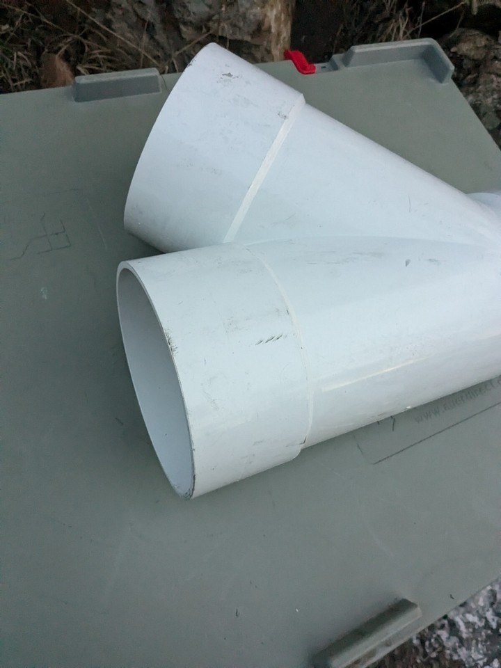 GPK 8" x 8" x 8" PVC WYE Fitting ASTM D 3034/F1336 | eBay