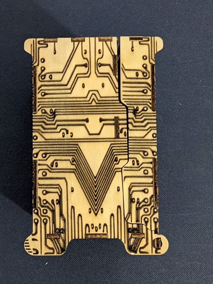 Computer circuit RPG DND Wood Dice Tower Rolling Tray Tabletop Gaming ...