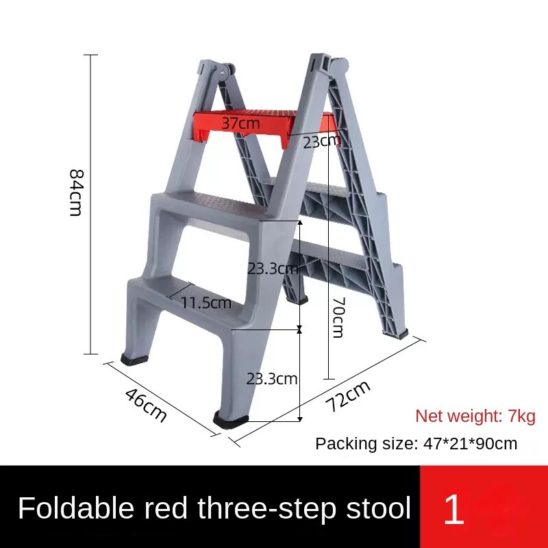 Auto Detailing High Ladder Step Stool Footsteps Ladder Folding Cushion ...