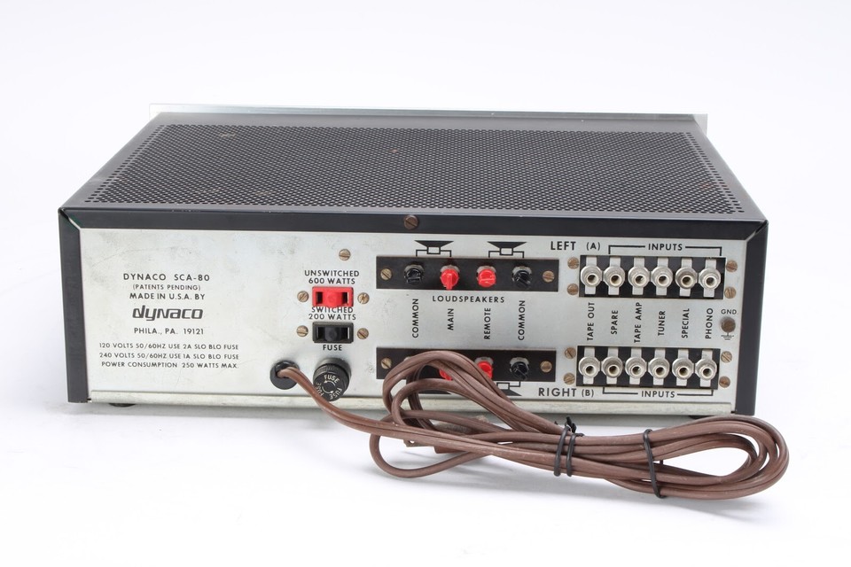 Dynaco SCA-80 Integrated Solid State Amplifier - Fair Condition | eBay