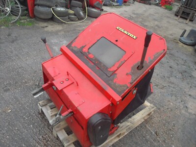 Countax Ride On Mower Back Grass Leaf Powered Sweeper roller ...