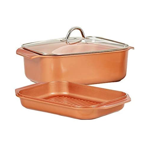 Copper Chef XL Professional 12.5 Qt Wonder Cooker Set - 4 Piece for ...