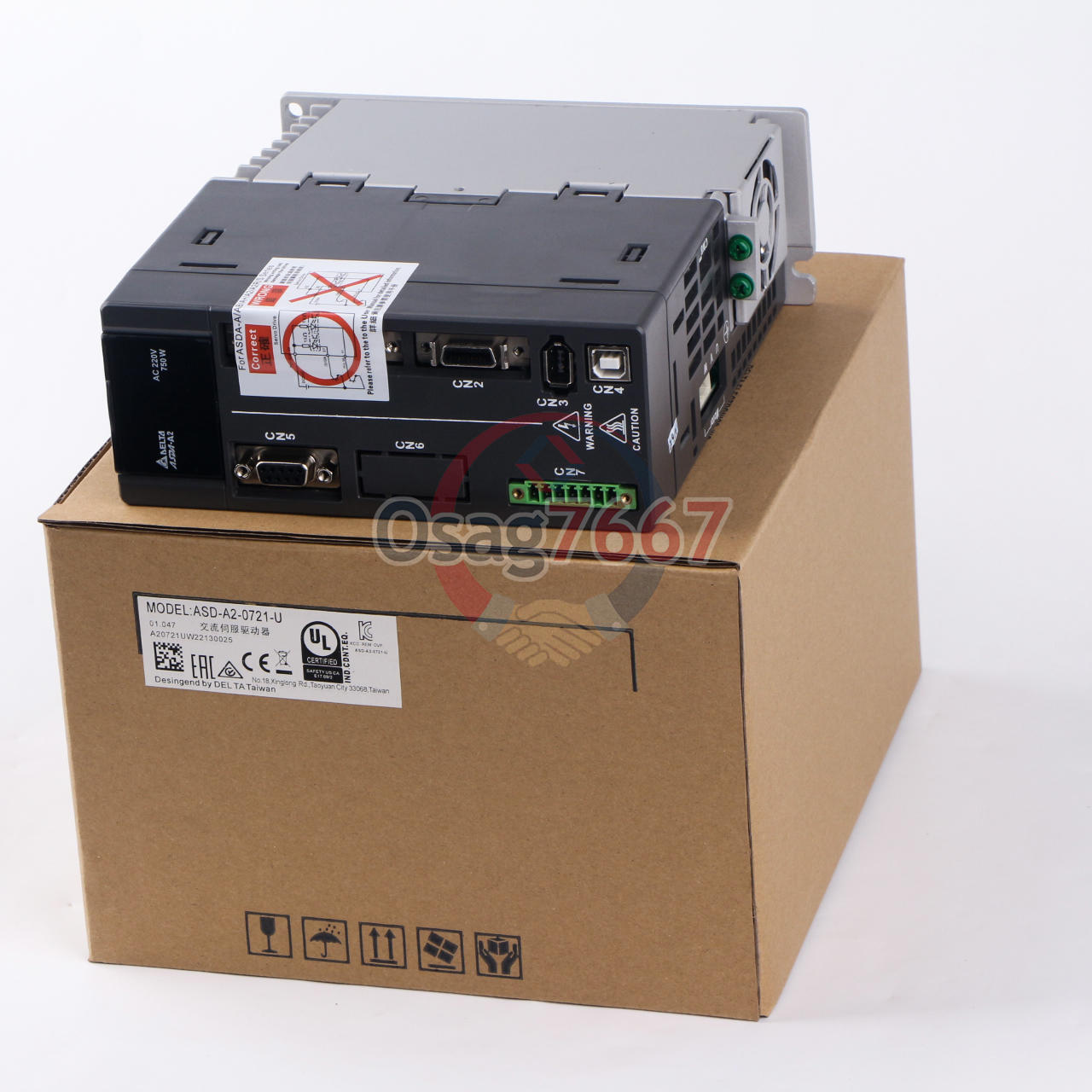 ONE new Delta AC Servo Driver ASD-A2-0721-U 750W | eBay