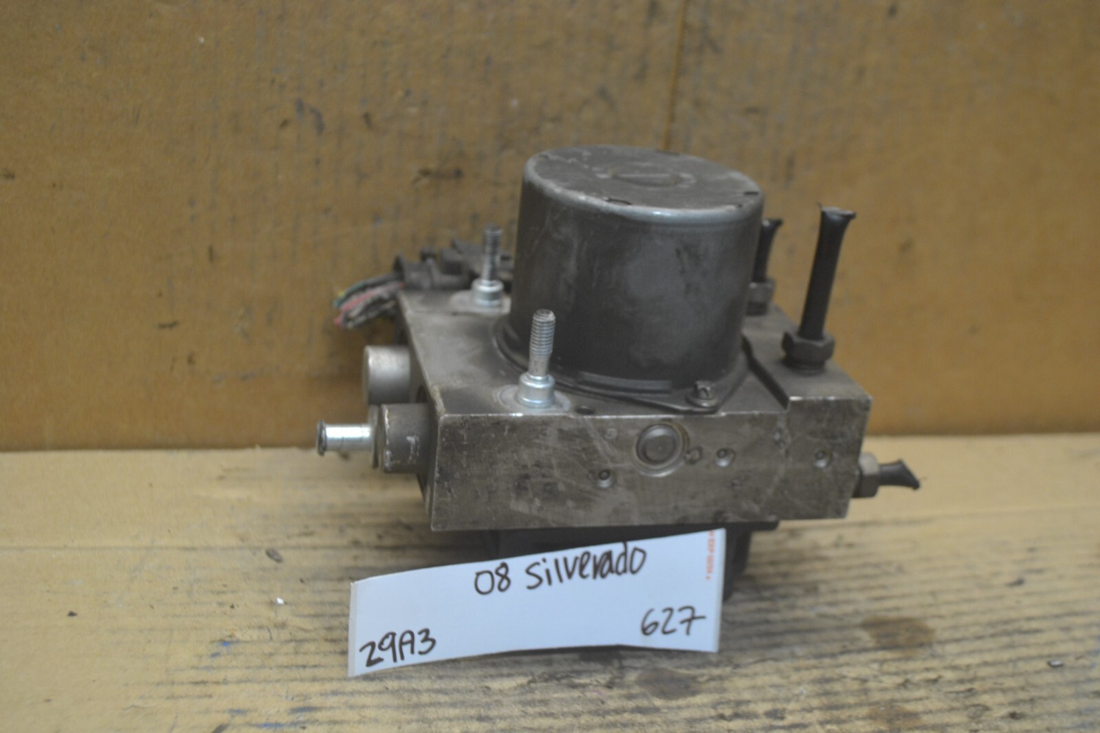 08-09 Chevrolet Silverado ABS Pump Control OEM 25871209 Module 627-29A3 ...