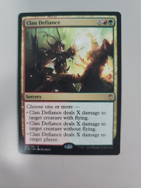 MTG Clan Defiance Commander 2016 187/351 Regular Rare for sale online ...