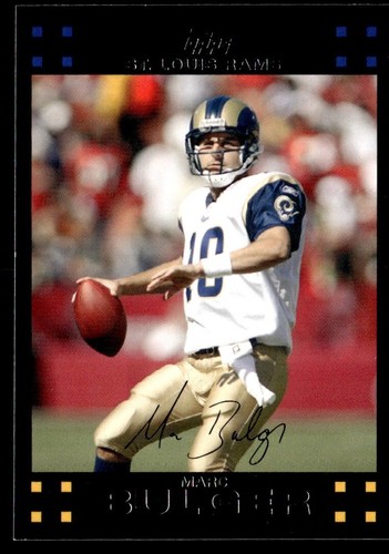 2007 Topps Marc Bulger St. Louis Rams #41 | eBay