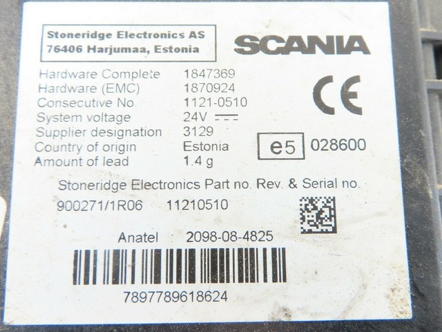 Scania R LAS2 Stoneridge control unit 2006744 1847369 1870924 for sale ...