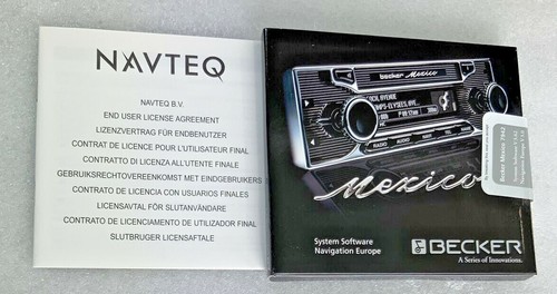 RARITÄT Becker Mexico Retro BE 7942 System Software V3.62 Navigation ...