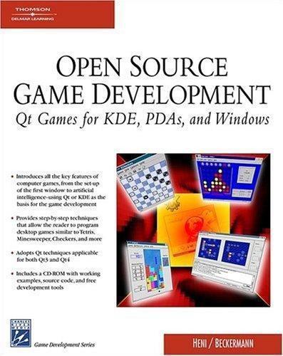 Open Source Game Programming: Qt Games for KDE, PDAs, and Windows [With CD-ROM] 9781584504061 | eBay