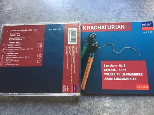 Khachaturian Symphony No. 2 Gayaneh Suite London CD Free Post | eBay