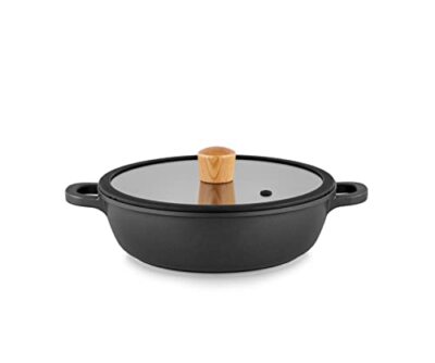 SENSARTE Two-handled pot tabletop pot sukiyaki pot 24cm IH compatible ...