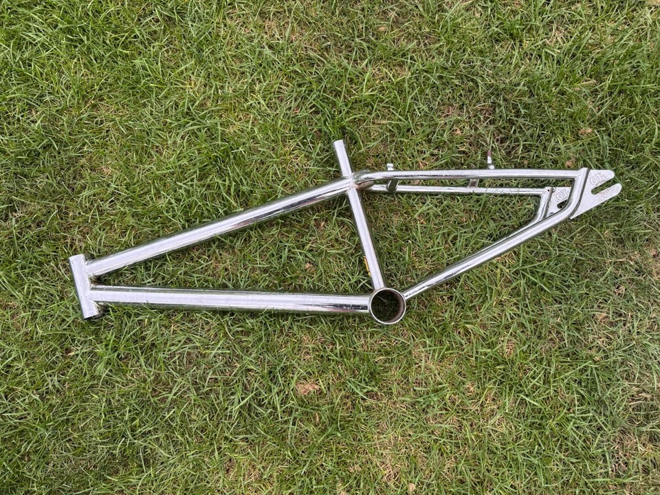 4130 Full Chromoly GT 20” BMX Frame Bubble Font Stamped Old Mid School ...