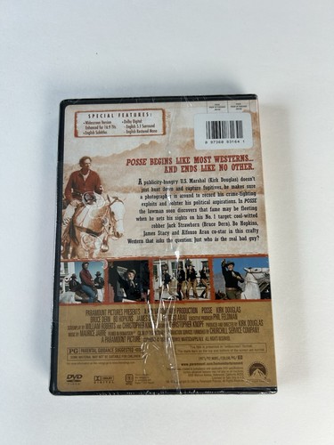 Posse DVD 1975 Kirk Douglas Bruce Dern Bo Hopkins Western Widescreen ...