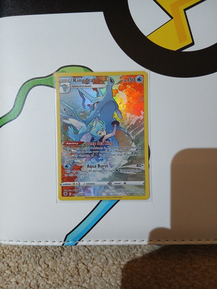Kingdra TG03/TG30 Pokemon Card - Astral Radiance 2022 Trainer Gallery ...