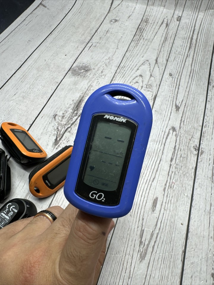 Nonin Go2 Finger Tip Pulse Oximeter Random Color No Battery Cover (1 ...
