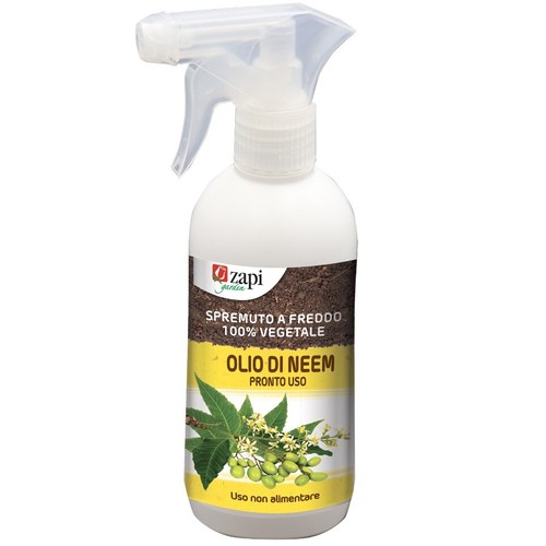 Olio di neem insetticida biologico PRONTO USO per piante ...