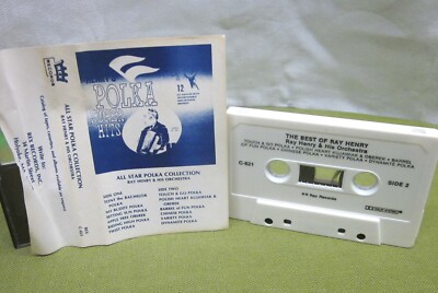 RAY HENRY Orchestra cassette tape Greatest Hits polka Polish Heart ...