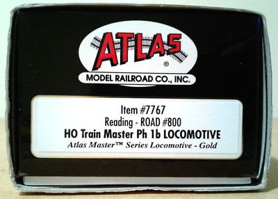 HO SCALE ATLAS FAIRBANKS-MORSE FM TRAINMASTER READING RDG #800 DCC ...