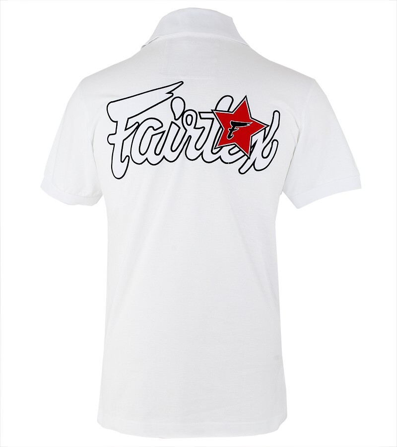 Fairtex PL4 Muay Thai "Fairtex Logo" Polo Shirts White (Large) | eBay