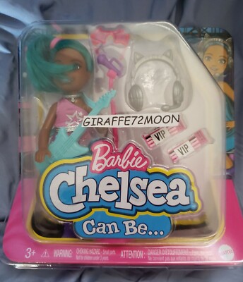 BARBIE CHELSEA CAN BE... POP STAR, NEW IN PACKAGE!! | eBay