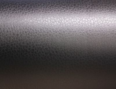 Black Faux Leather Texture Vinyl Auto Car Wrap Sticker Decal Film Sheet ...