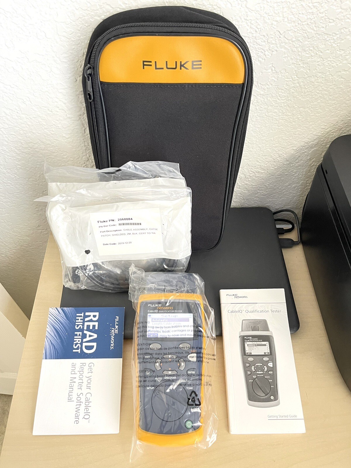 Fluke Networks CIQ 100 Network Cable Tester for sale online | eBay