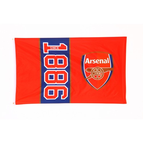 Arsenal Football Flag 5'x3' Official Since 1866 Gunners AFC 152 x 91cm ...