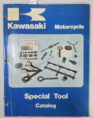1 RARE Genuine Kawasaki Motorcycle Factory Special Tool Catalog Dealer ...