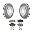Coated Disc Brake Rotors And Semi-Metallic Pads Front Kit For Mini ...